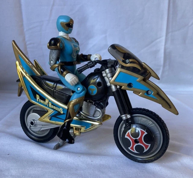 POWER RANGERS NINJA storm blue wind tsunami cycle and ranger £12.85 ...
