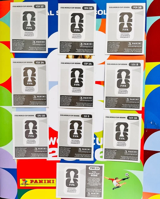 PANINI FIFA WORLD Cup 2026 - Stickers £6.52 - PicClick UK