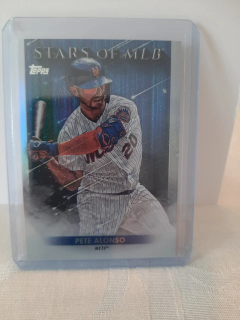 CARTE D'INSERTION BASEBALL PETE ALONSO Stars of MLB Holo Foil - 2022 ...
