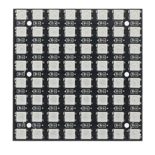 1PCS WS2812 LED 5050 RGB 8x8 64 Bit LED Matrix Module For Arduino ...