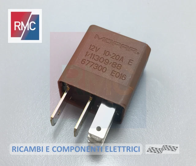 MINI MICRO RELE Relè Relay Relais 12V 10A 20A 5 Pin Piedini Contatti ...