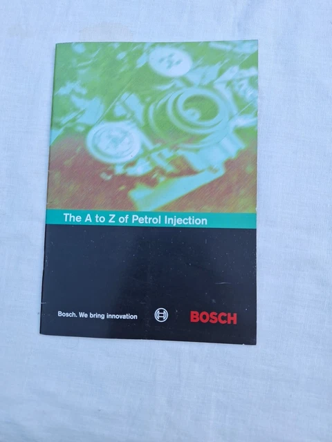 BOSCH A TO Z Of Petrol Injection Book Used £1.76 - PicClick UK