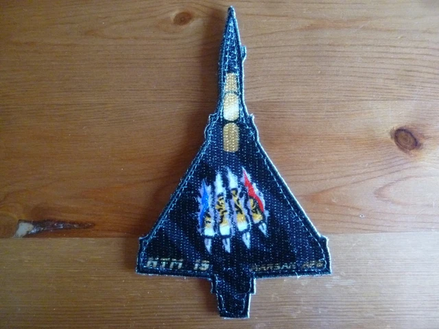 MIRAGE 2000 NTM NATO TIGER MEET Silhouette Patch Armée de L'Air MARSAN ...