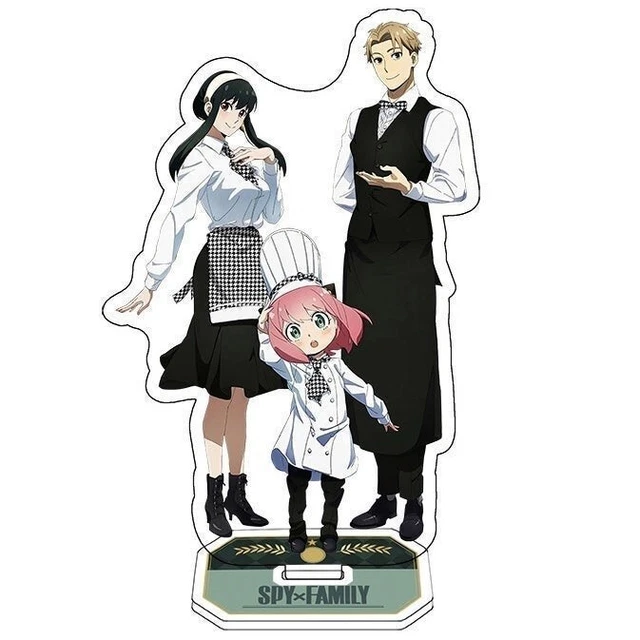 FIGURINE ANIME SPY Family Anya Loid Yor Forger Cook Acrylique Stand Art ...
