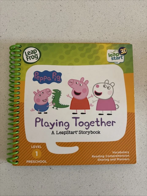 LEAPFROG 460403 3D LeapStart Peppa Pig Story Book Learning Toy £7.00 ...