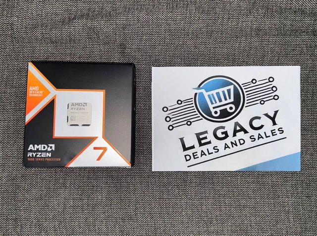 AMD RYZEN 7 9800X3D 8 Core 16 Thread AM5 Processor | New & Seal £547.27 ...