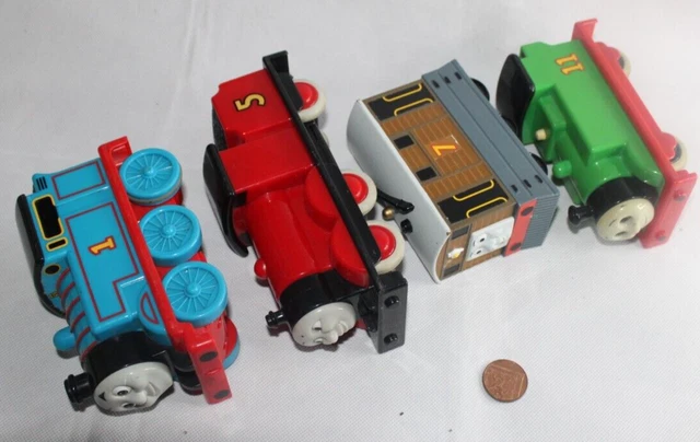 THOMAS THE TANK Engine Toy Bundle - 4 Plastic Figures £8.00 - PicClick UK