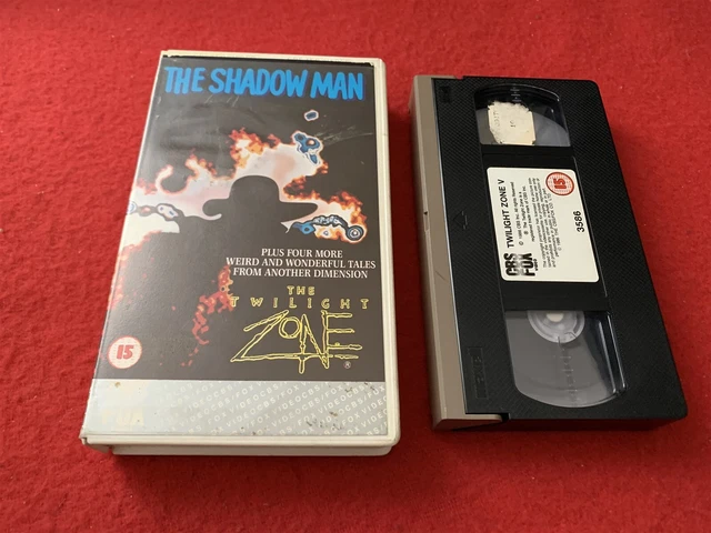 THE TWILIGHT ZONE Shadow Man Rare Cbs Ex Rental Vhs Video Tested Free ...