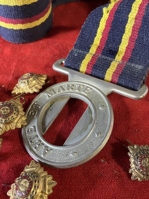 ARTE ET MARTE Belt By Hobsons Clasp J R Gaunt Engineering Corps And ...