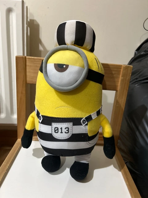 DESPICABLE ME 3 Stuart jail teddy/plush £5.43 - PicClick UK