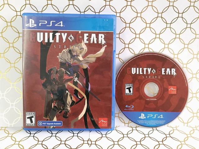 GUILTY GEAR -STRIVE- MINT Disc (Sony PlayStation 4, 2021) PS4 CIB ...