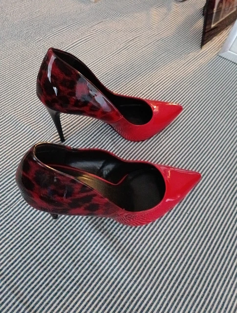 NEW LOOK LADIES Black Stiletto 4-inch Shoes Size UK 8, EU 42 £16.32 ...