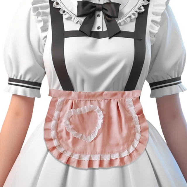 COOKING BAKING APRON Waitress Servant Apron for Home Kitchen Bakery ...