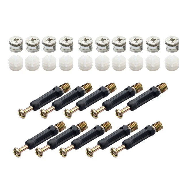 CONNECTEUR DE FIXATION Meuble Raccord de Fixation Excentrique en D ...