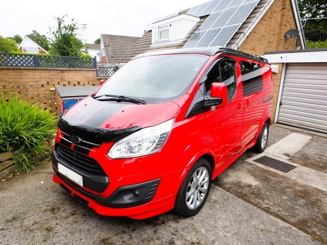 FORD TRANSIT CUSTOM ST, 2 Berth Campervan, Solar, EHU £21,999.00 ...