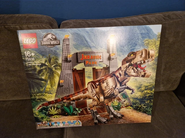 LEGO JURASSIC WORLD: Jurassic Park: T. rex Rampage (75936) £210.00 ...