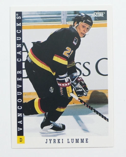 1993-94 SCORE HOCKEY Card #134 Jyrki Lumme EUR 2,63 - PicClick FR