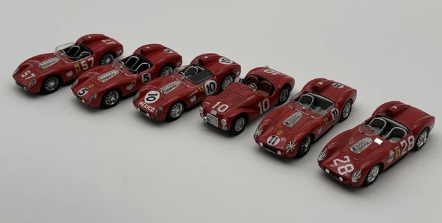 MODELLI AUTO 1:43 Brumm Ferrari raccolta auto #A30 set 6 EUR 1,00 ...