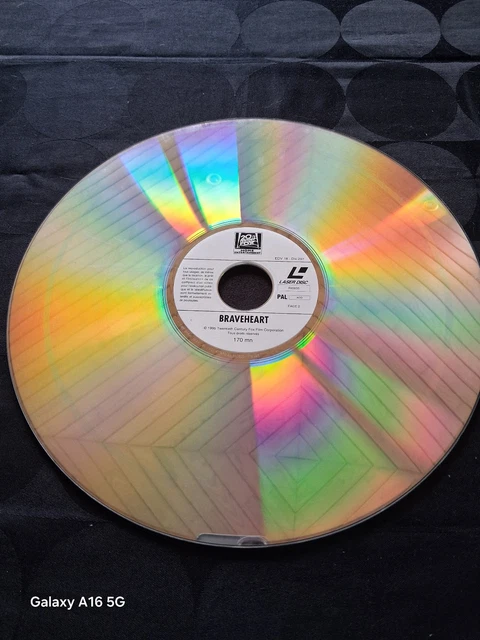 LASERDISC 📀 MEL GIBSON 📀 BRAVEHEART 📀 ( PAL ) 2 disques EUR 1,00 ...