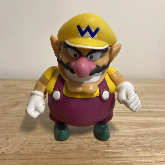 NINTENDO SUPER MARIO Wario Figure 5" 2009 £10.00 - PicClick UK