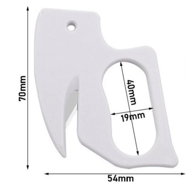 WITH CONCEALED SHARP Blade Envelope Opener Mail Opener for School Use ...