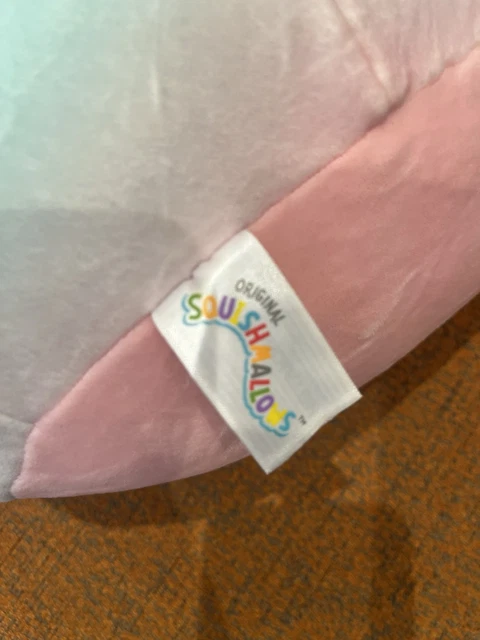 SQUISHMALLOWS YARA THE Yeti 12" Soft Toy Plush Rainbow Sparkle Horns no ...