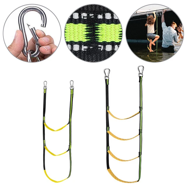 NYLON 3/4 STEP Rib Boarding Ladder Floating Ladder Strap Knitting ...