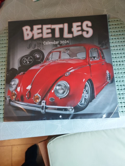 2024 VW BEETLES Square Wall Calendars Volkswagen Calender Calendar ...