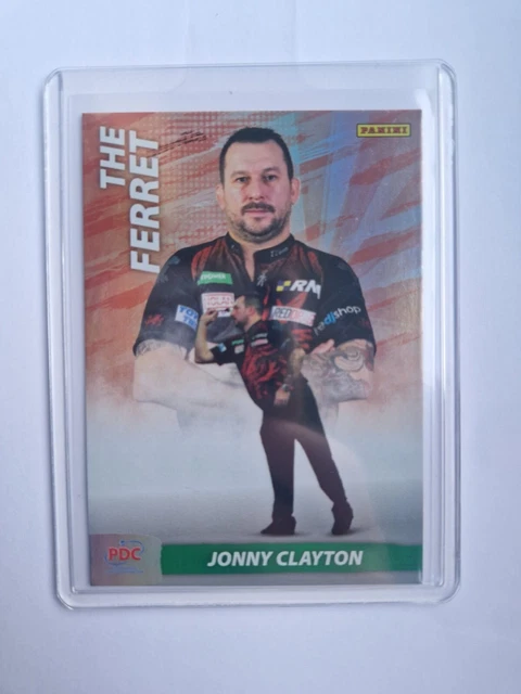 PANINI 2025 PDC World Championship Darts Scoring Machine Jonny Clayton ...