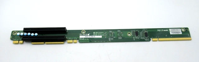 SUPERMICRO RSC-G-A66-X 1U LHS Active GPU Riserkarte mit 2 PCI-Ex16 für ...