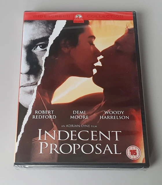 INDECENT PROPOSAL DVD: Robert Redford, Demi Moore: New & Sealed: Free P ...
