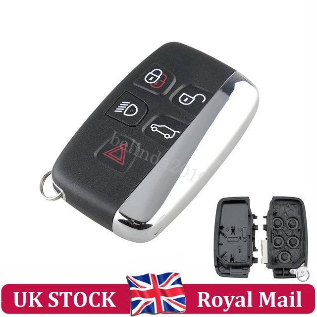 5 BUTTON REMOTE Key Fob Case For Land Rover Range Rover Sport Evoque ...