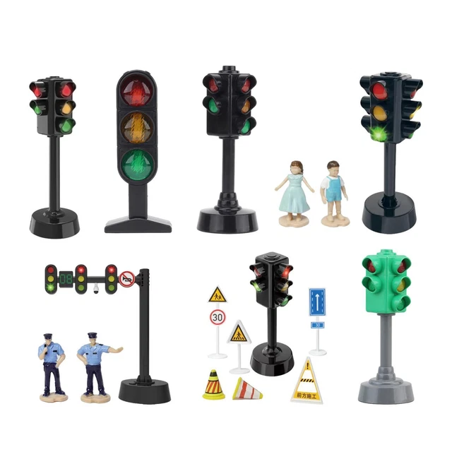 SIMULATED TRAFFIC LIGHT, simulation toy, traffic light for children £4. ...