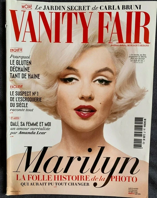MARILYN MONROE_MATA HARI_AMANDA Lear_Carla Bruni_Vanity Fair Fashion ...