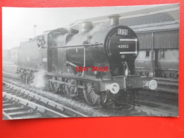 PHOTO LMS Ex Midland Rly Class 3835 0-6-0 Loco No 43953 £2.00 - PicClick UK