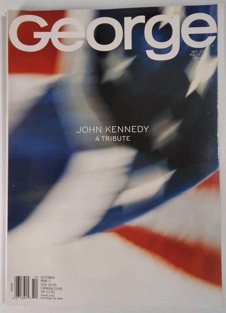 GEORGE MAGAZINE OCTOBER 1999 JOHN KENNEDY A TRIBUTE JFK Jr Rare £85.28 ...