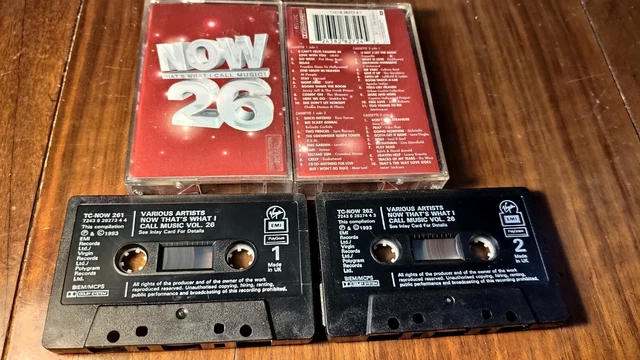 VARIOUS ARTISTS NOW That's What I Call Music 26 -Double Cassette Tape Album 1993 EUR 10,51 ...