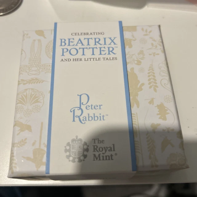 ROYAL MINT | 2017 - Beatrix Potter Silver Proof UK 50p Coin Peter ...