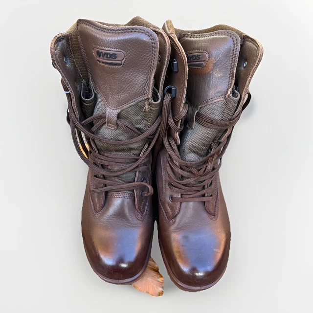 BRITISH ARMY MILITARY Issue YDS Kestrel Patrol Combat Boots Size 10 M ...