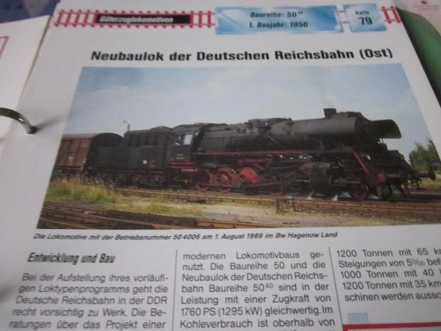 DAMPFLOK BR 50.40 Neubaulok DR der DDR Archiv G79 EUR 4,98 - PicClick DE