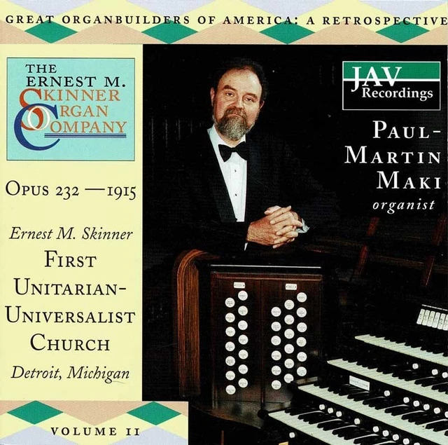 PAUL-MARTIN MAKI - The Ernest M.Skinner Organ Company Opus 235 - 1915 ...