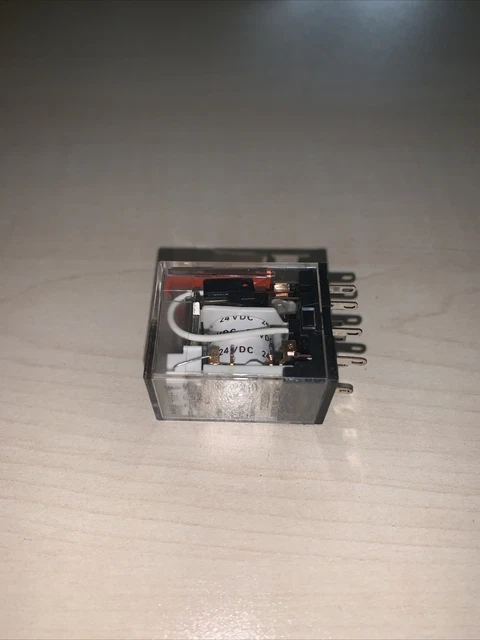 MY2N-GS 24VDC RELAY: electromagnetic DPDT Ucoil: 24VDC 7A/220VAC 7A/24VDC OMRON £6.00 - PicClick UK