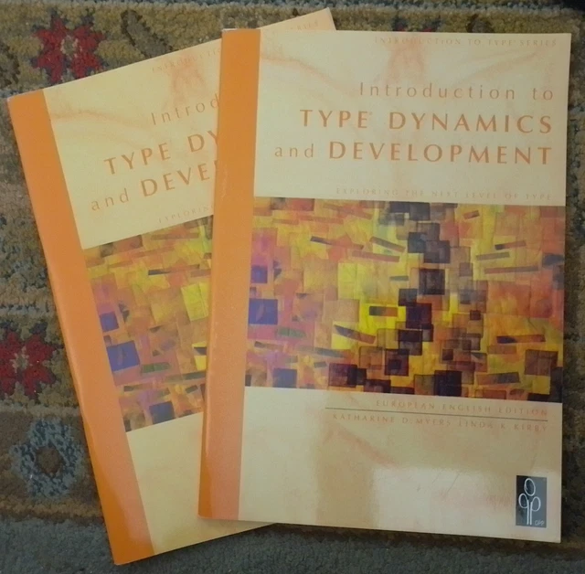 2 X MYERS Briggs (MBTI): ‘Introduction To Type Dynamics And Development ... 2 X MYERS Briggs (MBTI): ‘Introduction To Type Dynamics And Development ...