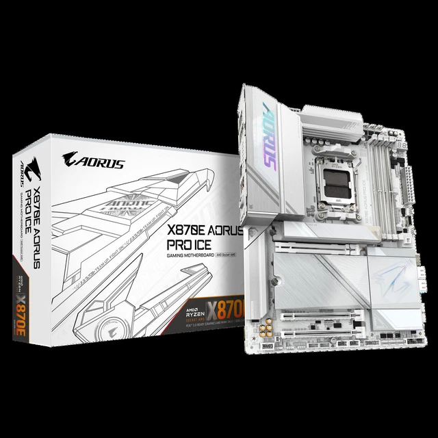 GIGABYTE X870E AORUS PRO ICE, AMD X870E Mainboard - Sockel AM5, DDR5 ...