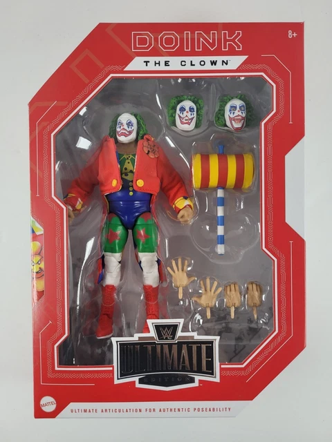 WWE ULTIMATE EDITION Doink The Clown New Generation Mattel $199.99 ...