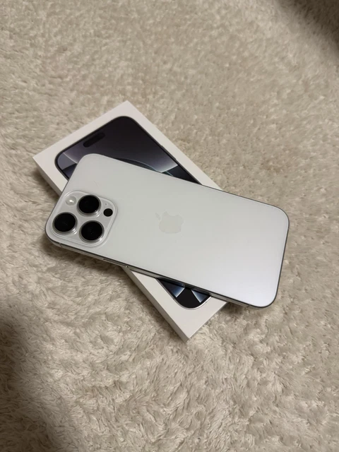 APPLE IPHONE 16 Pro Max - 256GB, Titan Weiß, ohne Simlock EUR 890,00 ...