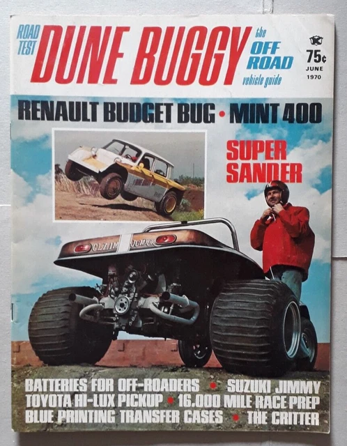 ROAD TEST DUNE Buggy Magazine June 1970 £19.99 - PicClick UK