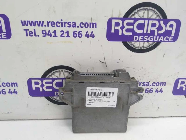 7700104956 BOÎTIER MOTEUR uce pour RENAULT CLIO II 1.9 D (B CB0E) 2004 175924 EUR 37,75 ...