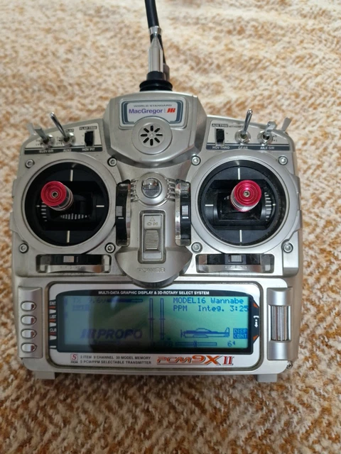 JR PROPO PCM 9x II Radio Control System for 35MHz+DSM2 £52.68 - PicClick UK