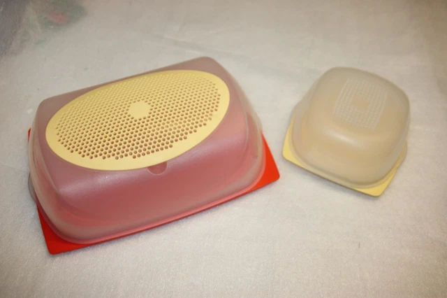 TUPPERWARE CAVE A Fromage 3 A 6 Fromages + Mini Cave A Fromage EUR 22 ...